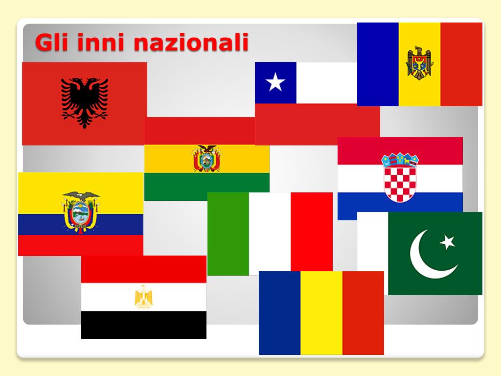 PPT - Gli inni nazionali PowerPoint Presentation, free download - ID ...