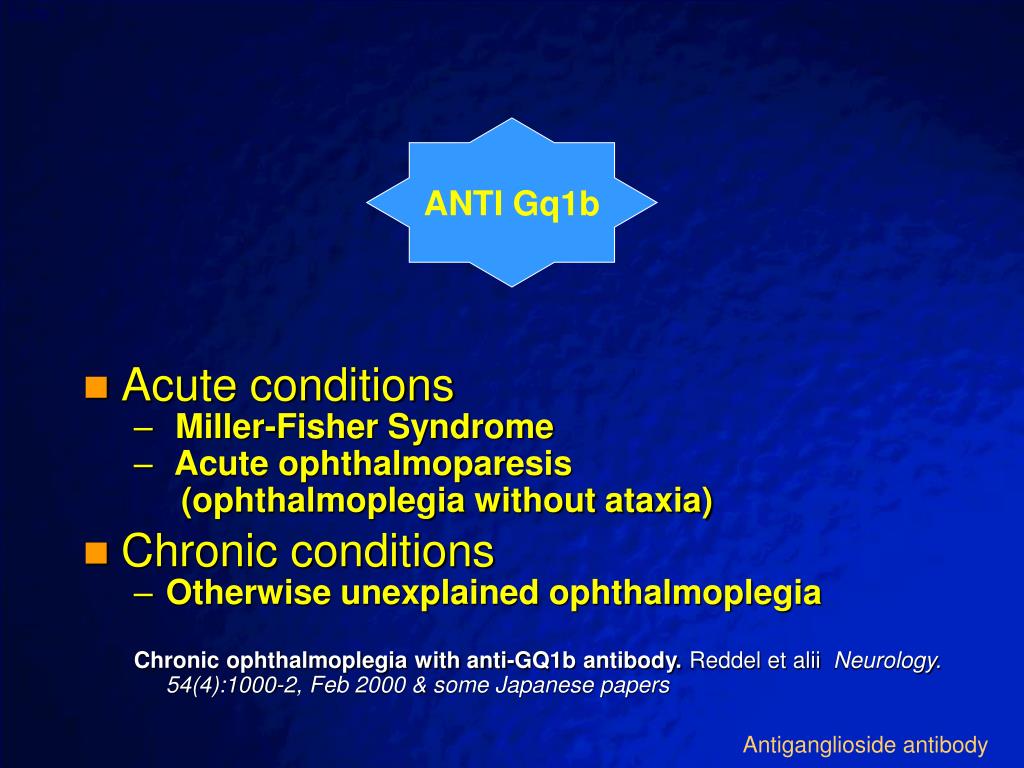 PPT - Anti-ganglioside antibodies PowerPoint Presentation, free ...