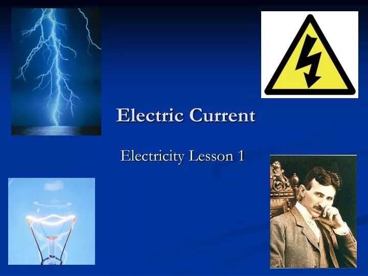 PPT - Electric Current PowerPoint Presentation, free download - ID:1055972