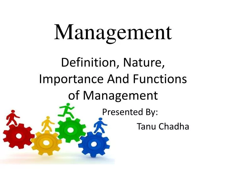 PPT - Management PowerPoint Presentation, free download - ID:1056722