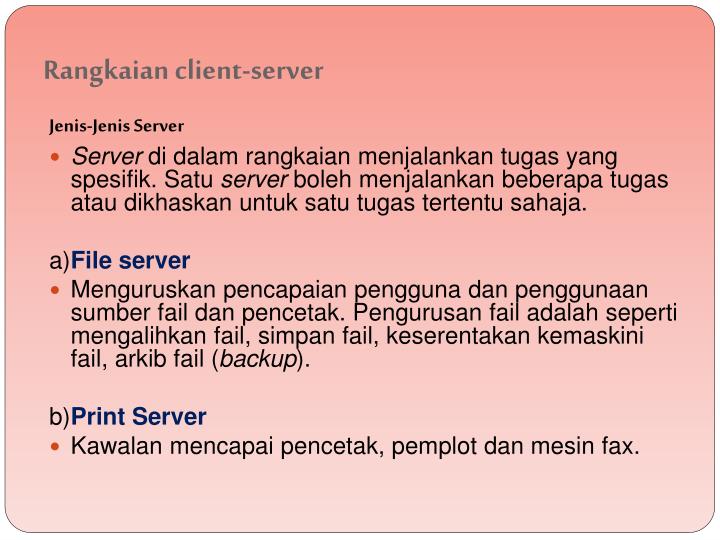 PPT - Pengenalan Kepada Rangkaian Komputer PowerPoint Presentation - ID ...