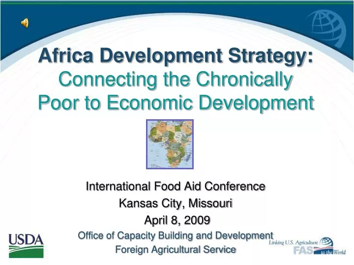 PPT - Africa Development Strategy: Connecting the Chronically Poor to ...