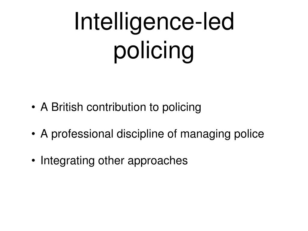 PPT - The 6th SIPR Annual Lecture The new police professionalism ...