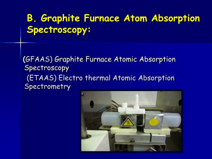 PPT - Atomic Absorption Spectroscopy (AAS) PowerPoint Presentation - ID ...