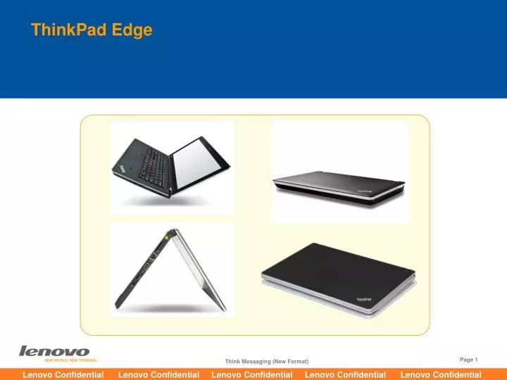 PPT - ThinkPad Edge PowerPoint Presentation, free download - ID:1058862