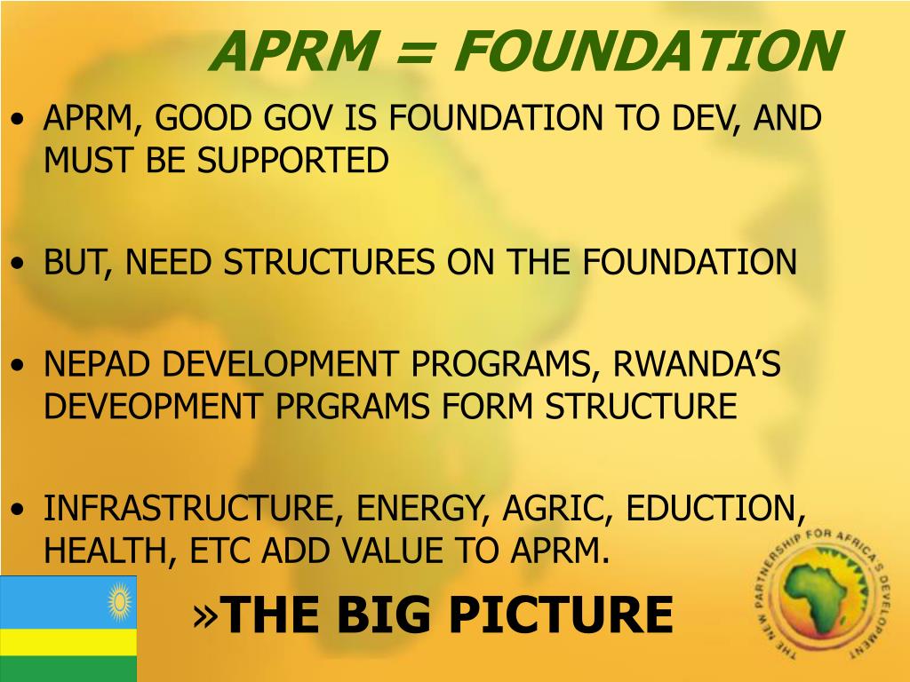PPT - APRM IMPLEMENTATION IN RWANDA Mr Gatare Francis At the 6 th ...