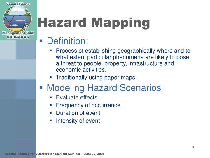 PPT - GIS Hazard Mapping and Disaster Preparedness in Barbados ...