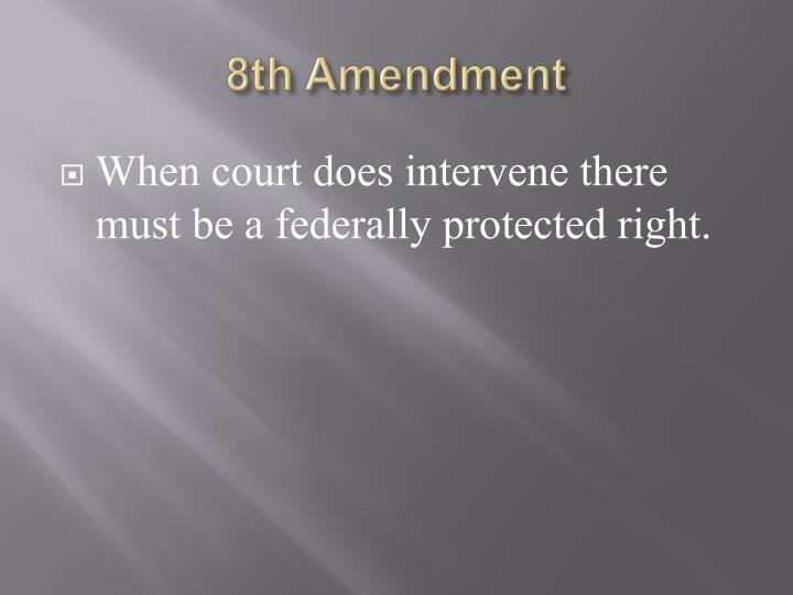 PPT - Constitutional Rights of Prisoners Chapter 6 “The Hole” and ...