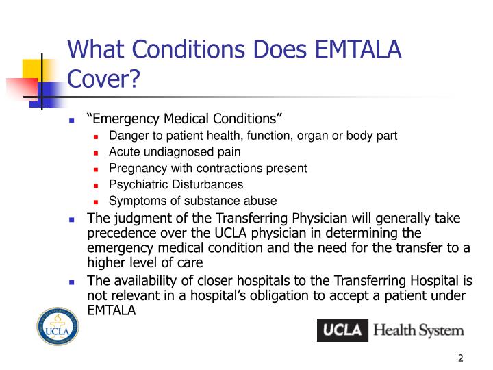 Emtala Guidelines