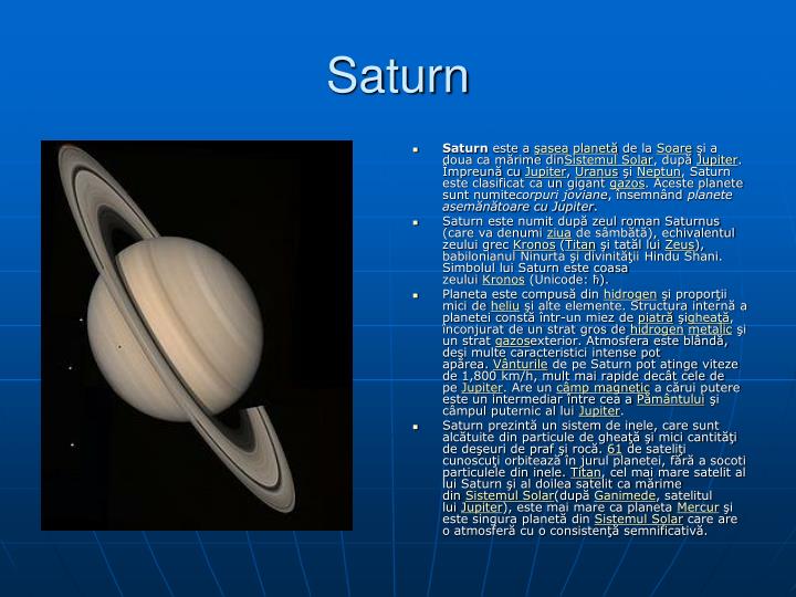 PPT - Planetele Sistemului Solar PowerPoint Presentation - ID:1065116