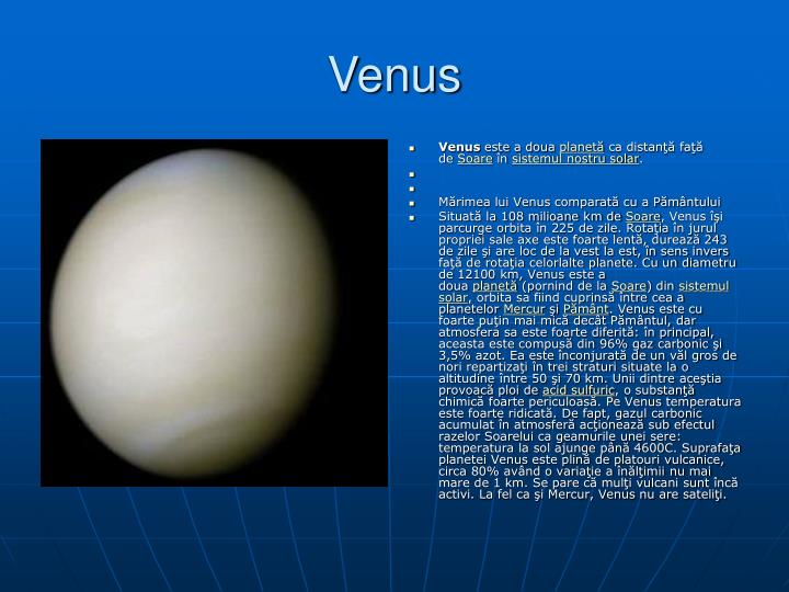 PPT - Planetele Sistemului Solar PowerPoint Presentation - ID:1065116