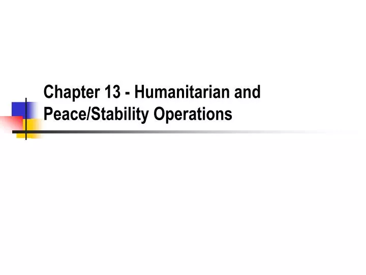 PPT - rian and Peace/Stability Operations PowerPoint Presentation, free ...