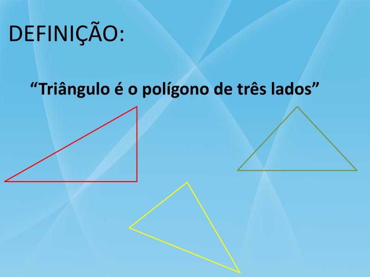 PPT - ESTUDOS DOS TRIÂNGULOS PowerPoint Presentation - ID:1065537