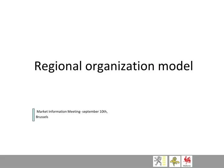 PPT - Regional organization model PowerPoint Presentation, free ...