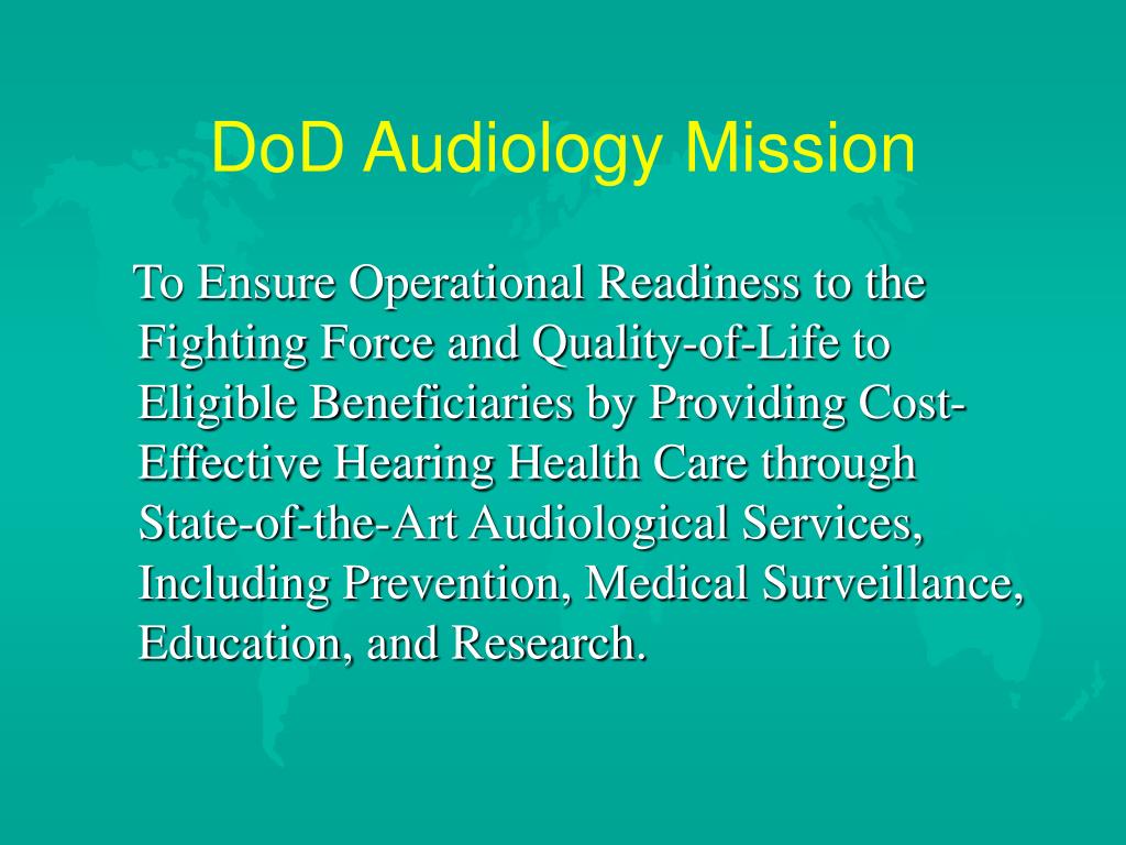PPT - Military Audiology PowerPoint Presentation, free download - ID ...