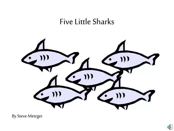 PPT - Five Little Sharks PowerPoint Presentation, free download - ID ...