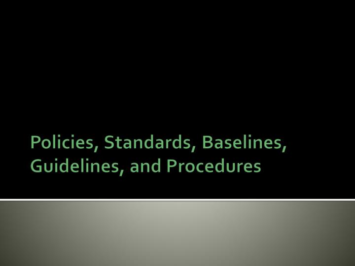 PPT - Chapter 3: Information Security and Risk Management PowerPoint ...