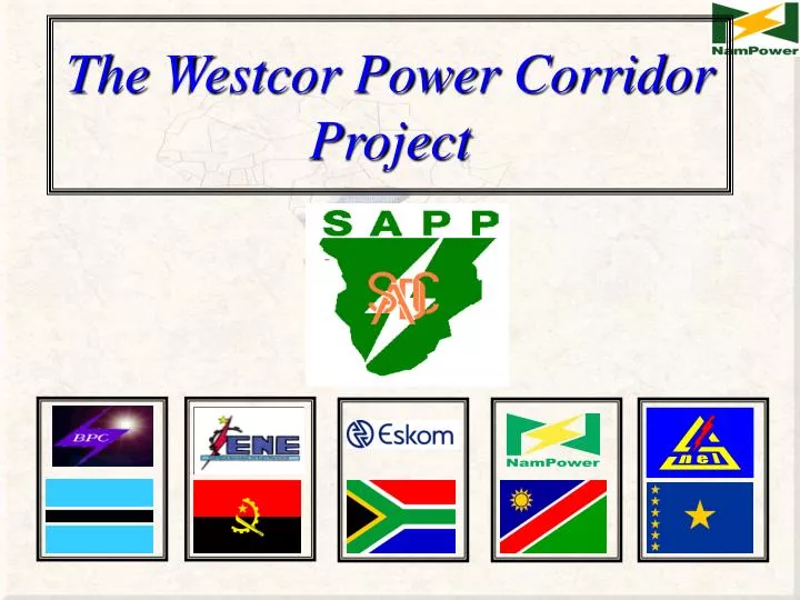 PPT - The Westcor Power Corridor Project PowerPoint Presentation, free ...
