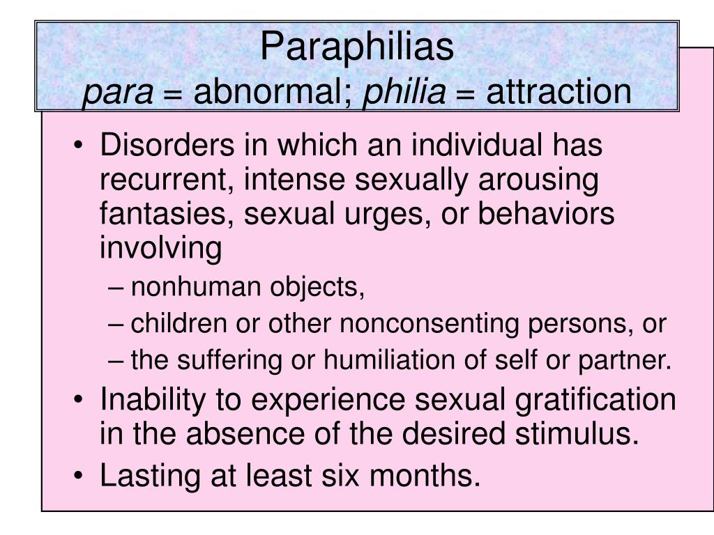 Ppt Sexual Disorders Powerpoint Presentation Free Download Id 1068091