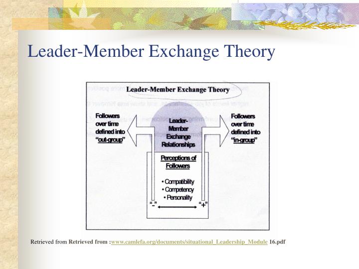 PPT - Leader-Member Exchange Theory PowerPoint Presentation - ID:1069059