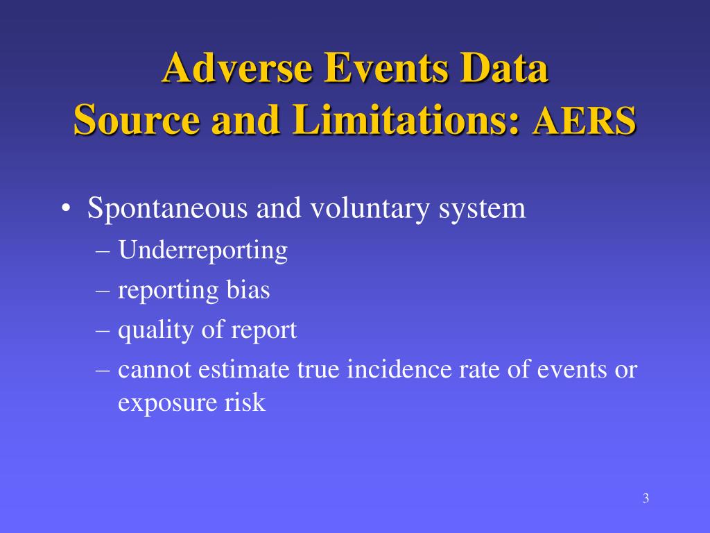 PPT - One Year Post Exclusivity Adverse Event Monitoring as mandated by ...