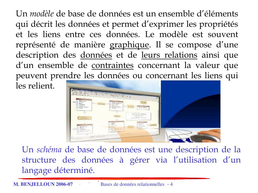 Ppt Les Bases De Données Relationnelles Powerpoint Presentation Free