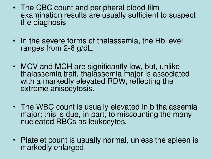 PPT - CBC Basic Interpretation PowerPoint Presentation - ID:1070951