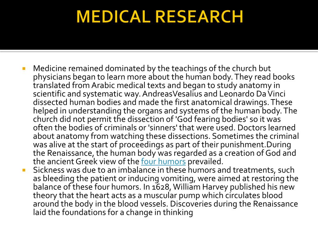 PPT - THE HISTORY OF MEDICINE PowerPoint Presentation, free download ...