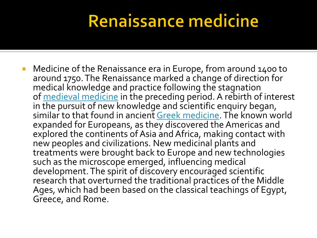 PPT - THE HISTORY OF MEDICINE PowerPoint Presentation, free download ...