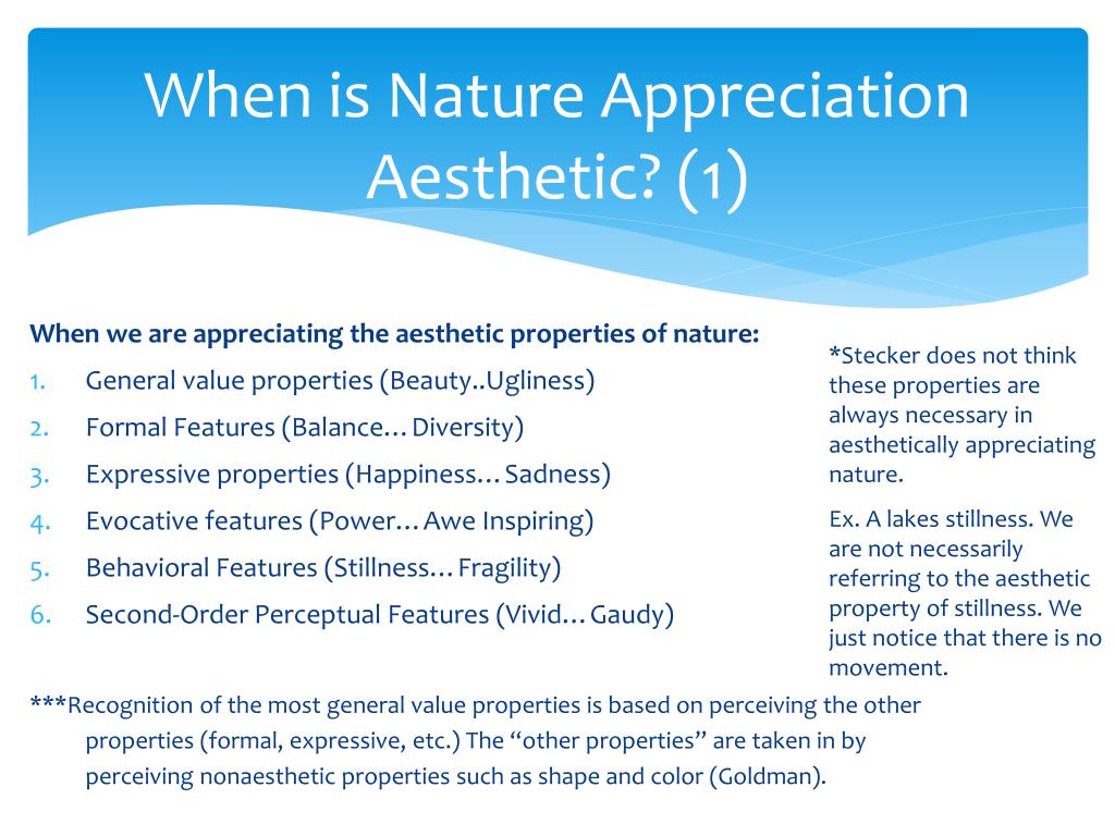 PPT - Aesthetics and the Philosophy of Art Chapter Two - Environmental ...
