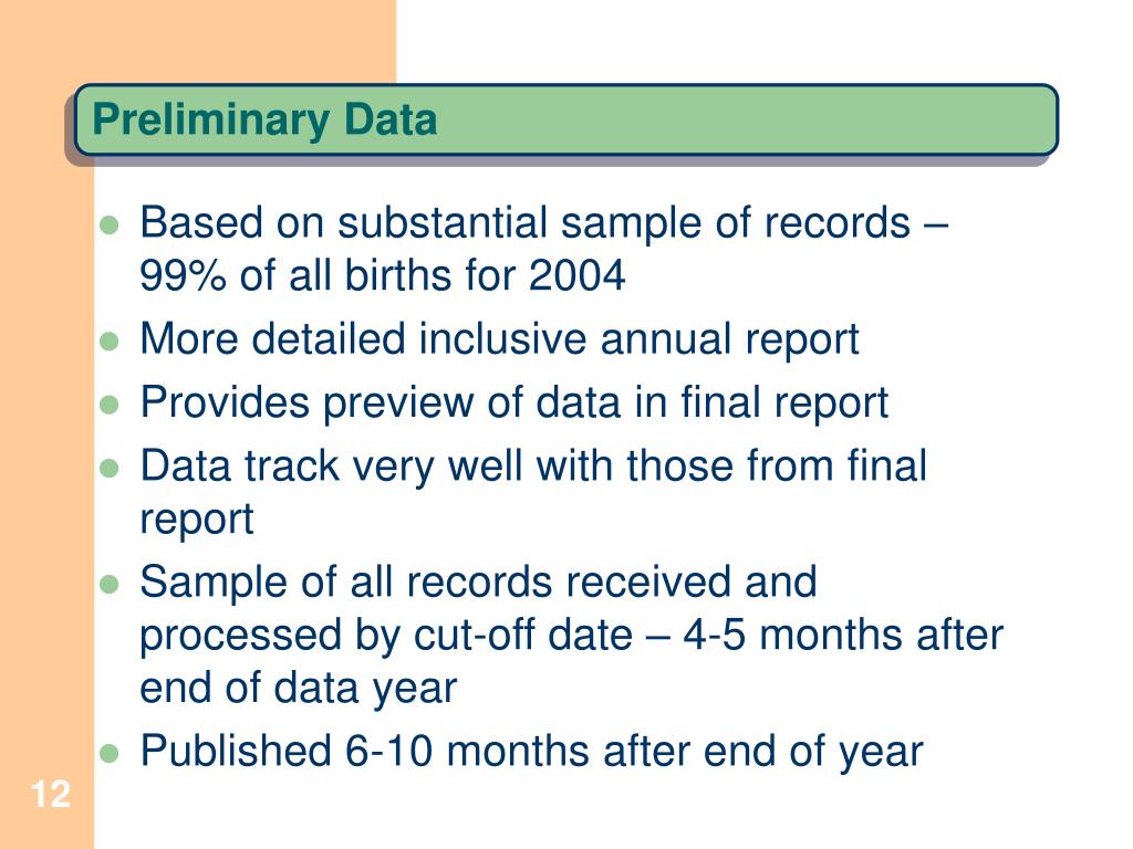 PPT - Stephanie J. Ventura, M.A. National Center for Health Statistics ...