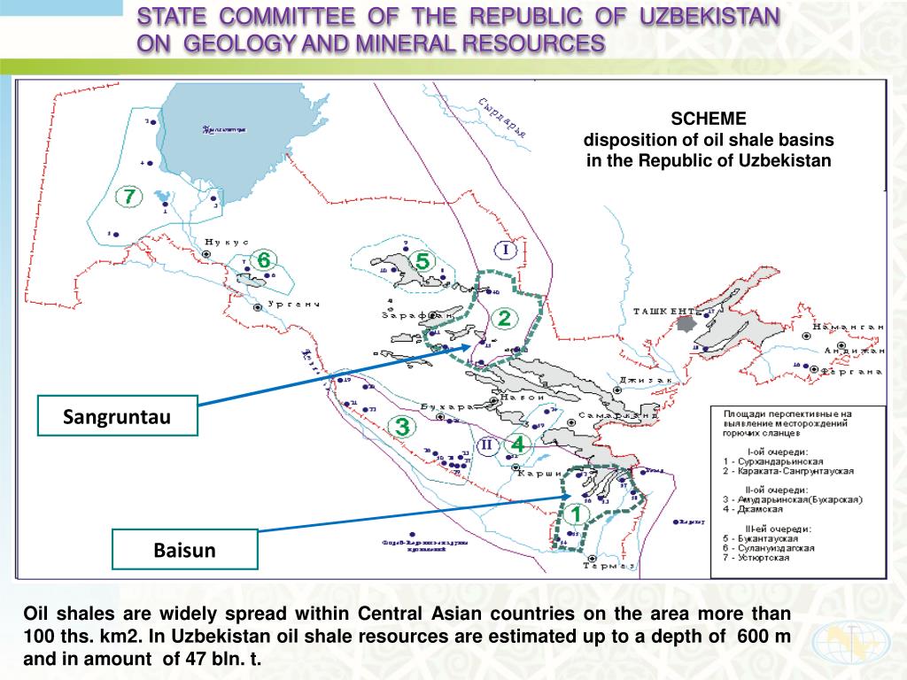 PPT - STATE COMMITTEE OF THE REPUBLIC OF UZBEKISTAN ON GEOLOGY AND ...