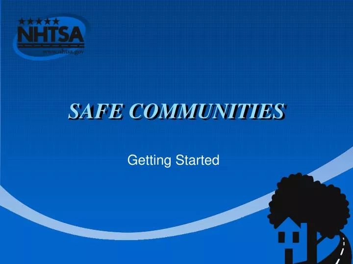 PPT - SAFE COMMUNITIES PowerPoint Presentation, free download - ID:1075117