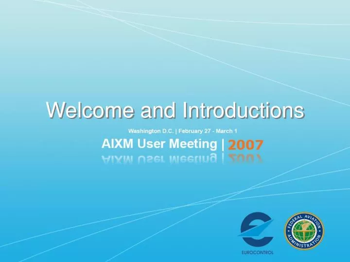 PPT - Welcome and Introductions PowerPoint Presentation, free download ...