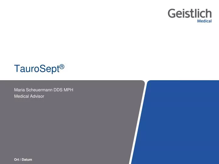 PPT - TauroSept ® PowerPoint Presentation, free download - ID:1075973