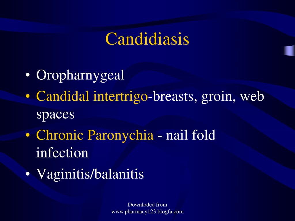 PPT - Management of Common Fungal & Bacterial Skin Infections ...
