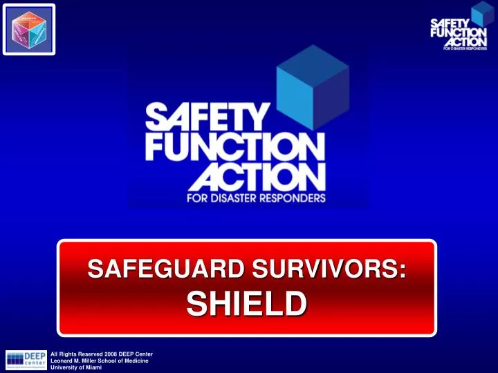 PPT - SAFEGUARD SURVIVORS: SHIELD PowerPoint Presentation, free ...