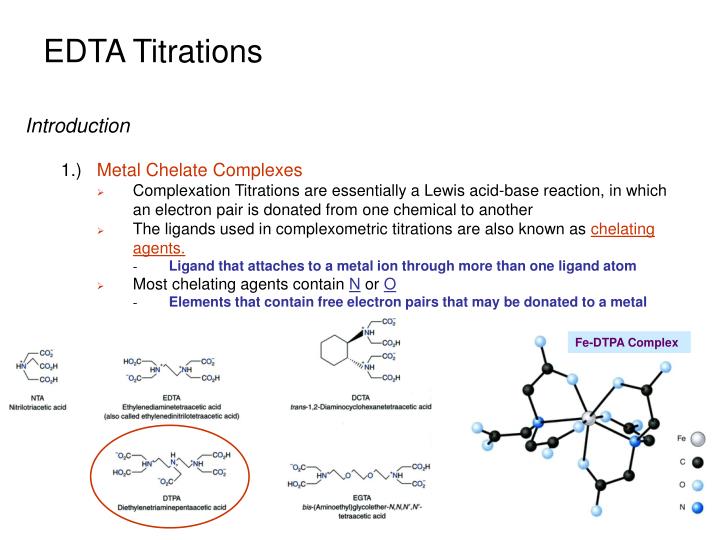 PPT - EDTA Titrations PowerPoint Presentation - ID:1079499
