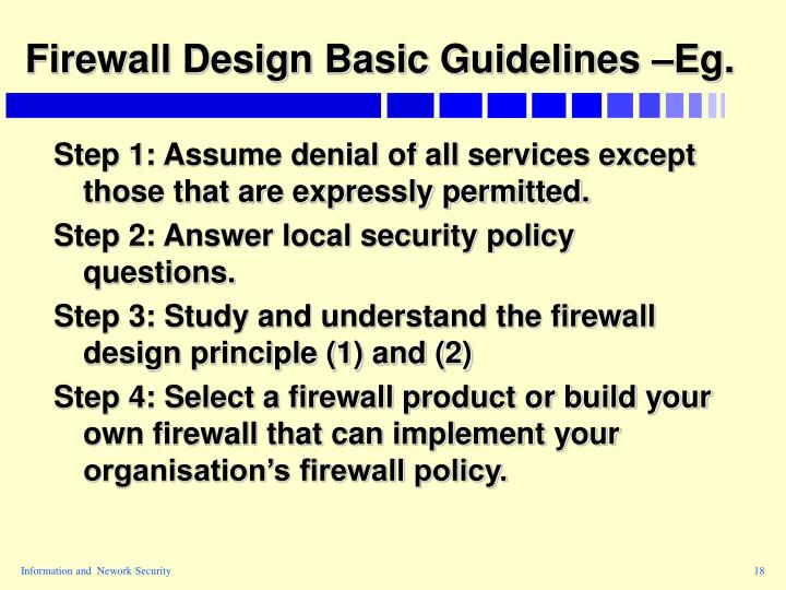 PPT - Introduction to Firewalls Lecture 8 PowerPoint Presentation - ID ...