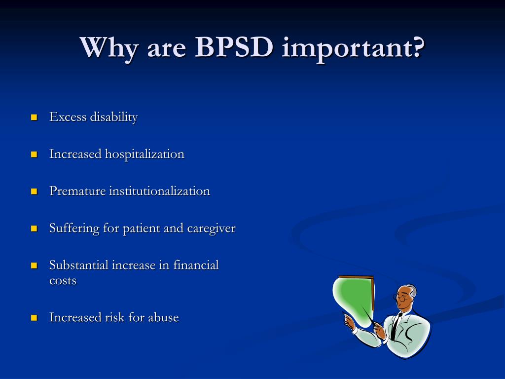 PPT - Treatment for Behavioral and Psychological Symptoms of Alzheimer ...