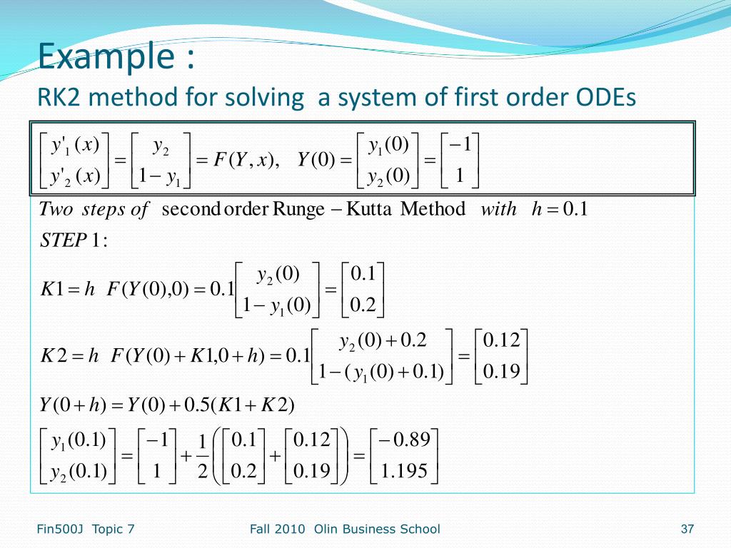 PPT - Fin500J Mathematical Foundations in Finance Topic 7: Numerical ... PPT - Fin500J Mathematical Foundations in Finance Topic 7: Numerical ...