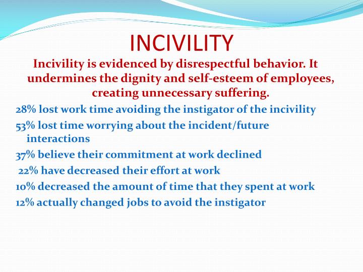 PPT - From Road Rage To Desk Rage Incivility in the Workplace ...