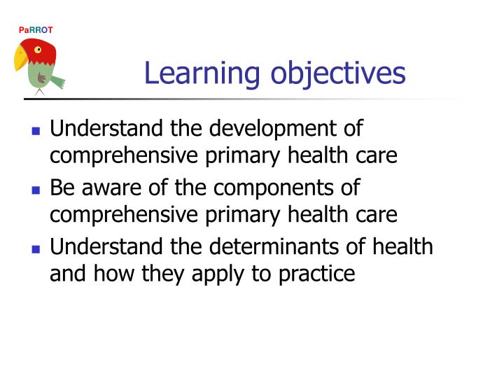 PPT - Comprehensive Primary Health Care PowerPoint Presentation - ID ...