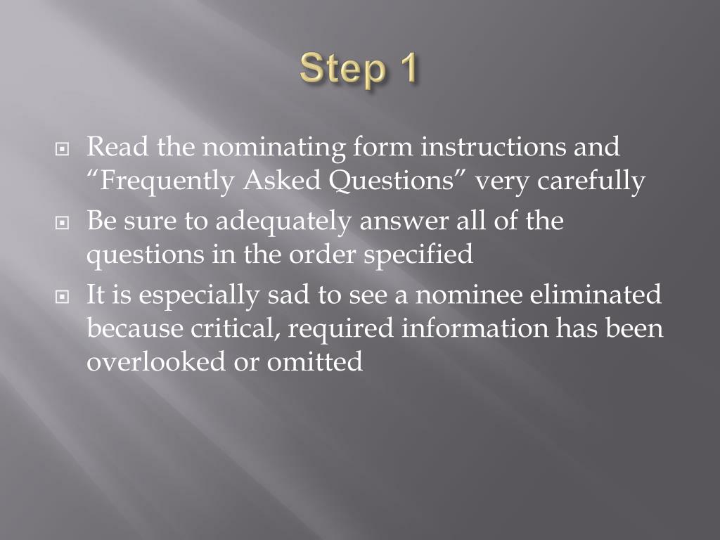 Ppt Writing Award Winning Nominations Powerpoint Presentation Free