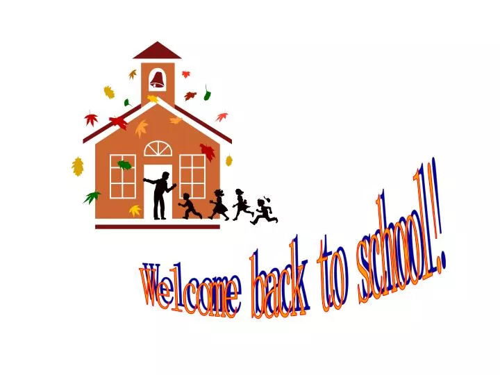 PPT - Welcome back to school! PowerPoint Presentation, free download ...
