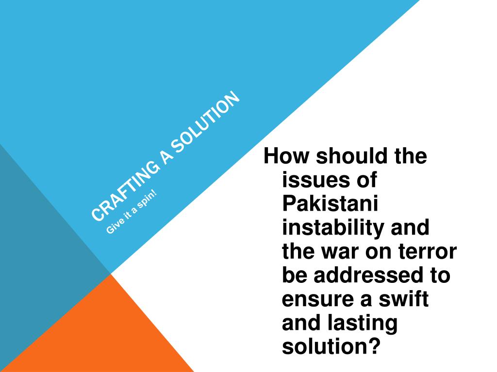 PPT - United States Foreign Policy: Pakistan PowerPoint Presentation ...