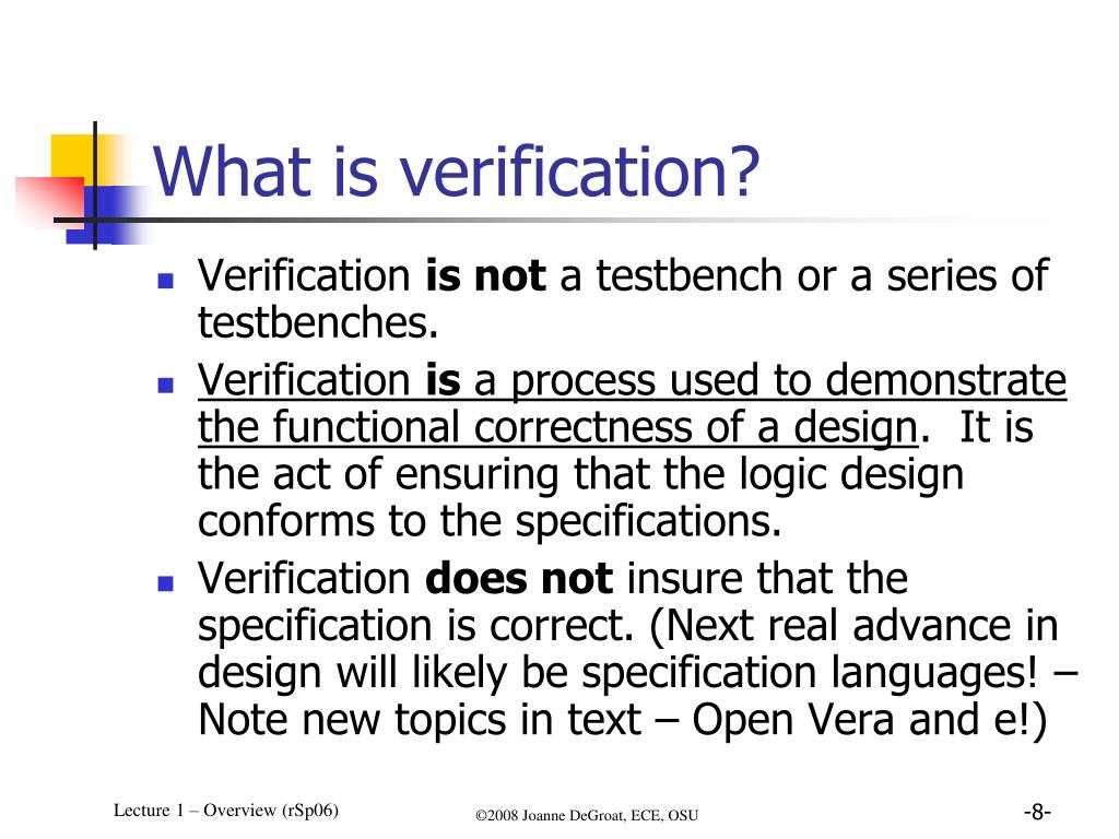 PPT - Functional Verification of Hardware Designs PowerPoint ... PPT - Functional Verification of Hardware Designs PowerPoint ...