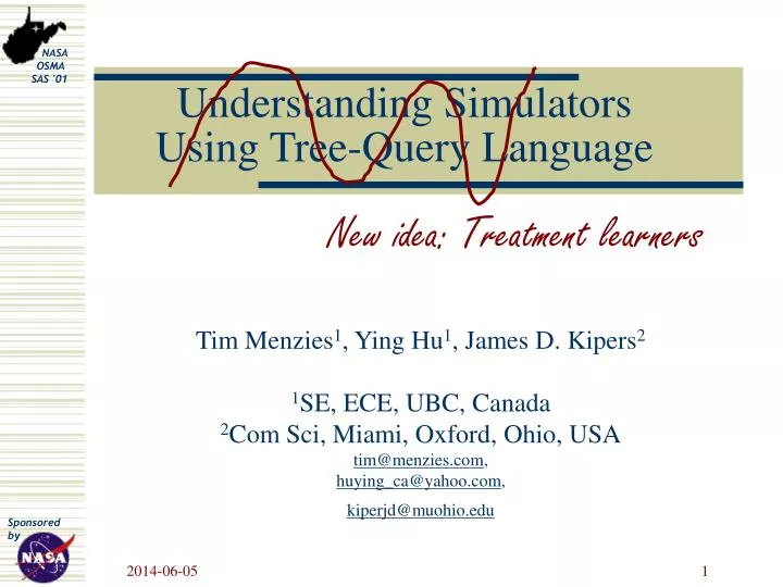 PPT - Understanding Simulators Using Tree-Query Language PowerPoint ...