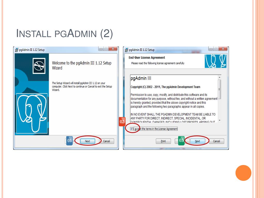 Ppt Cop4710 Database Management Connect To Postgresql Sever Via Pgadmin Powerpoint