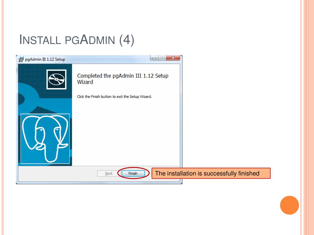 Ppt Cop4710 Database Management Connect To Postgresql Sever Via Pgadmin Powerpoint